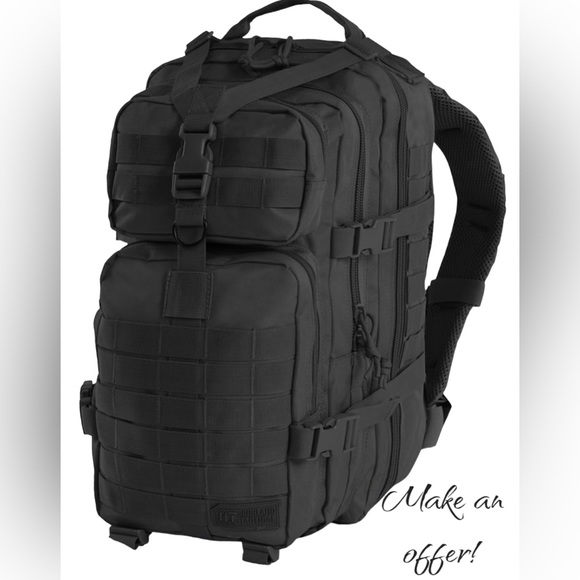 Bags | Highland Tactical Vantage Tactical Backpack Black Mens | Poshmark